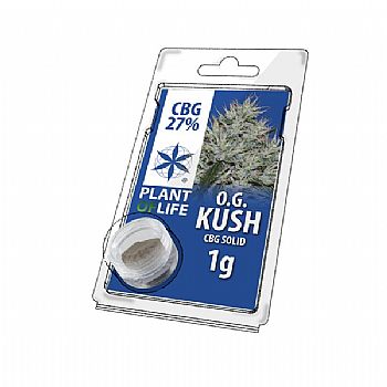 Plant Of Life Solid 27% CBG Og Kush Extraction - 1gr - Προϊόντα ...